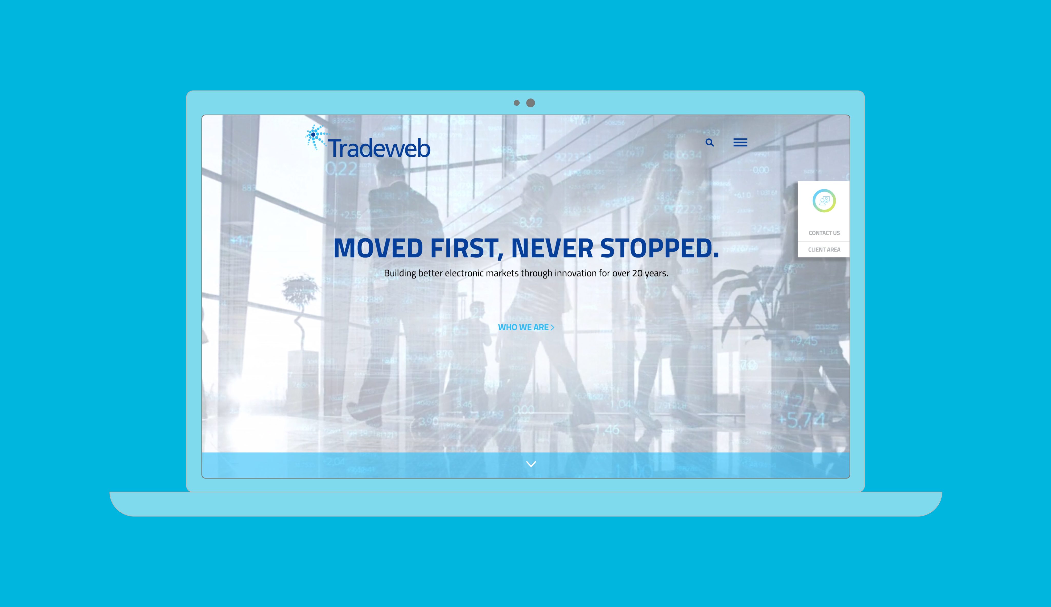Tradeweb New Site Launch | Ideas On Purpose